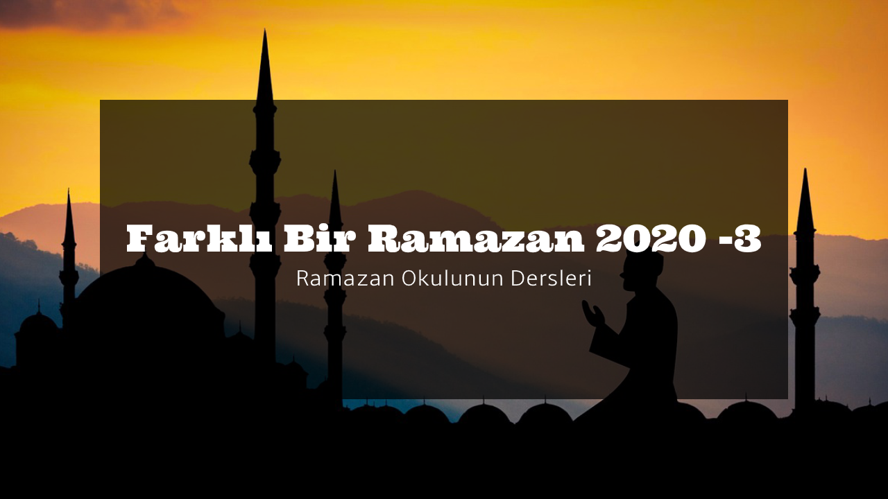 Farklı Bir Ramazan 2020 - 3: Kur'an-ı Kerim | zeynepefe.com
